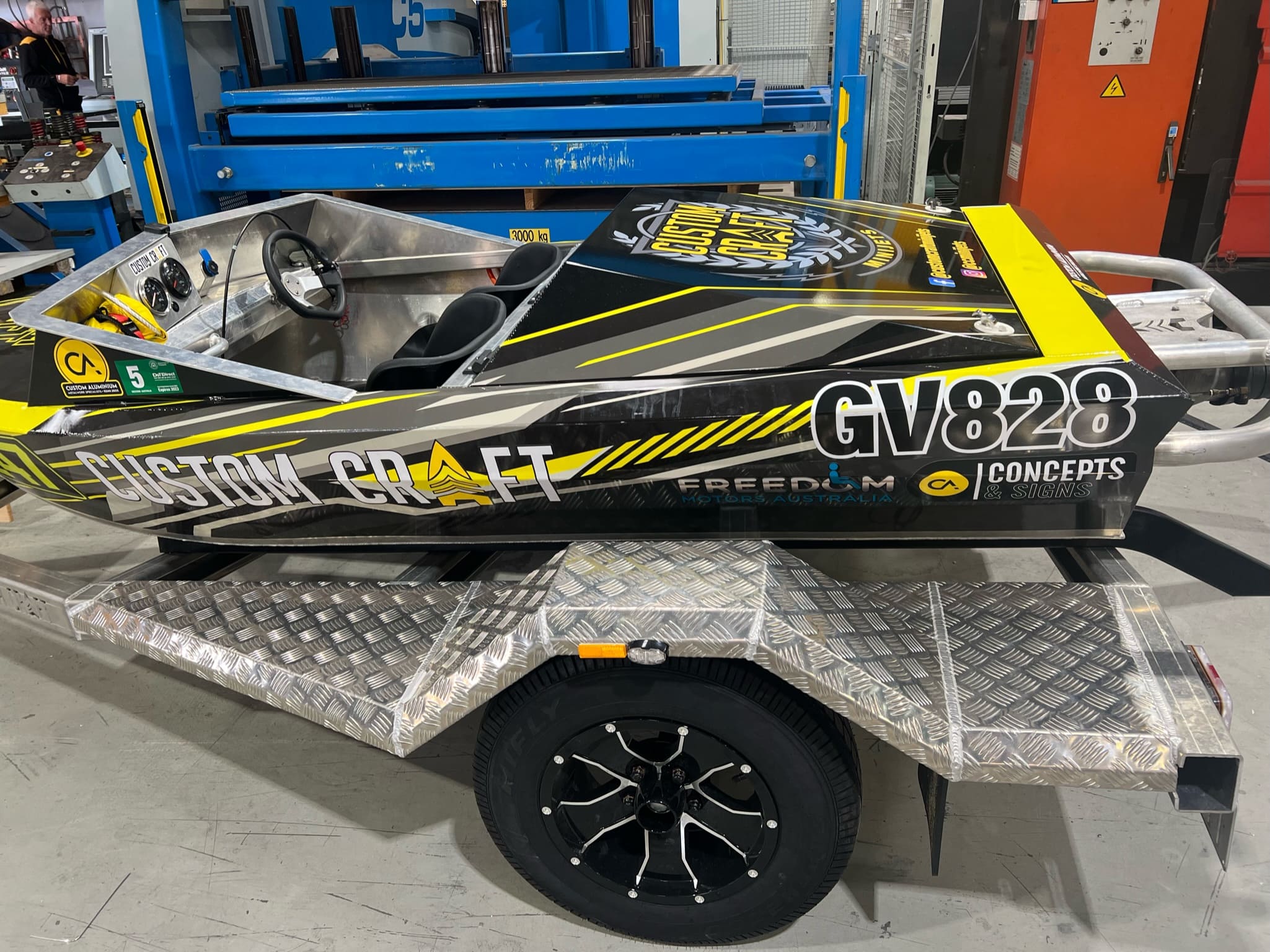 Trailers and Mini Jet Boats For Sale | Custom Craft